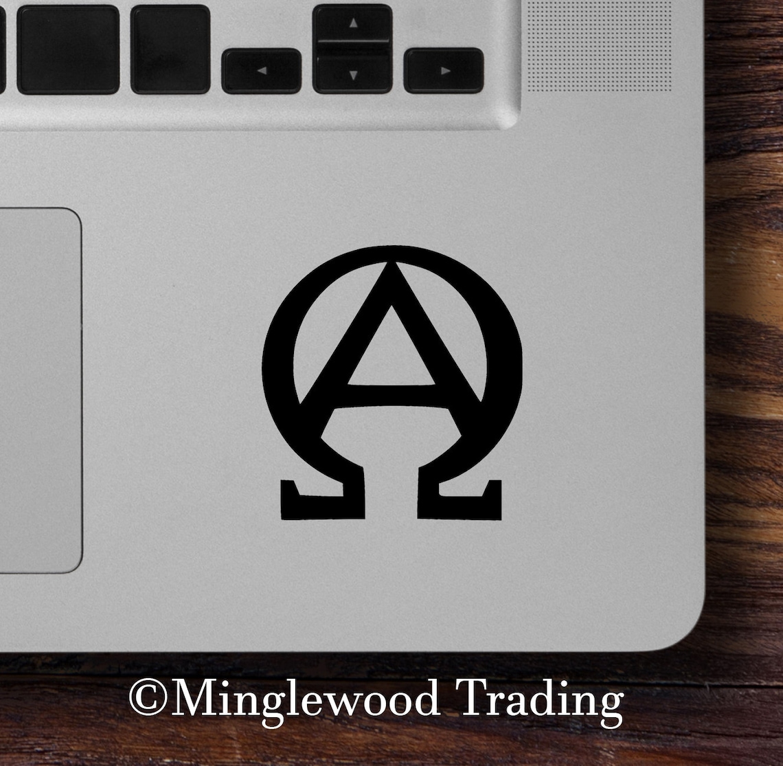Alpha Omega Vinyl Sticker Christian Symbol Beginning End - Etsy