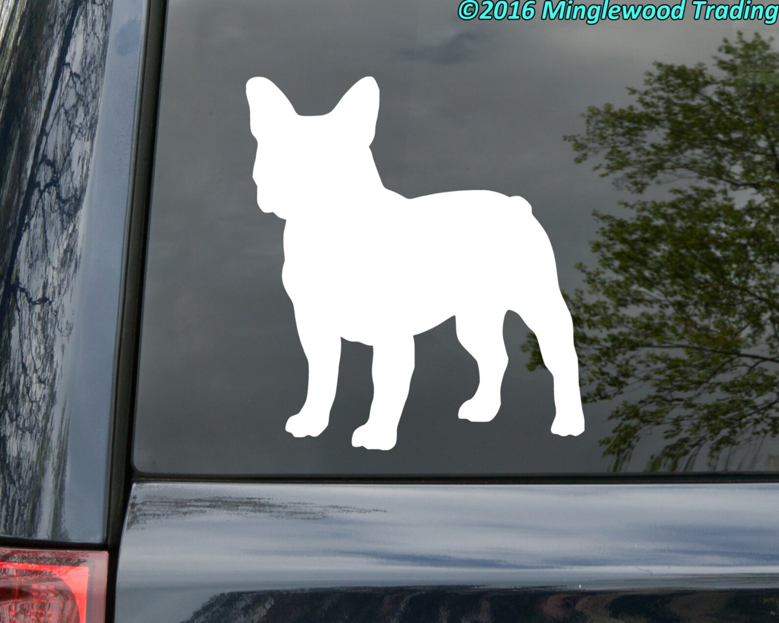 FRENCH BULLDOG Vinyl Decal Sticker Dog Frenchie Puppy | Etsy
