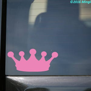Crown Vinyl Decal Sticker - King Queen Princess Prince Tiara - V1 - Etsy
