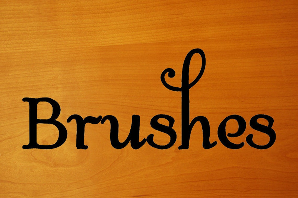 BRUSHES Vinyl Sticker Bathroom Organization Label Hair | Etsy