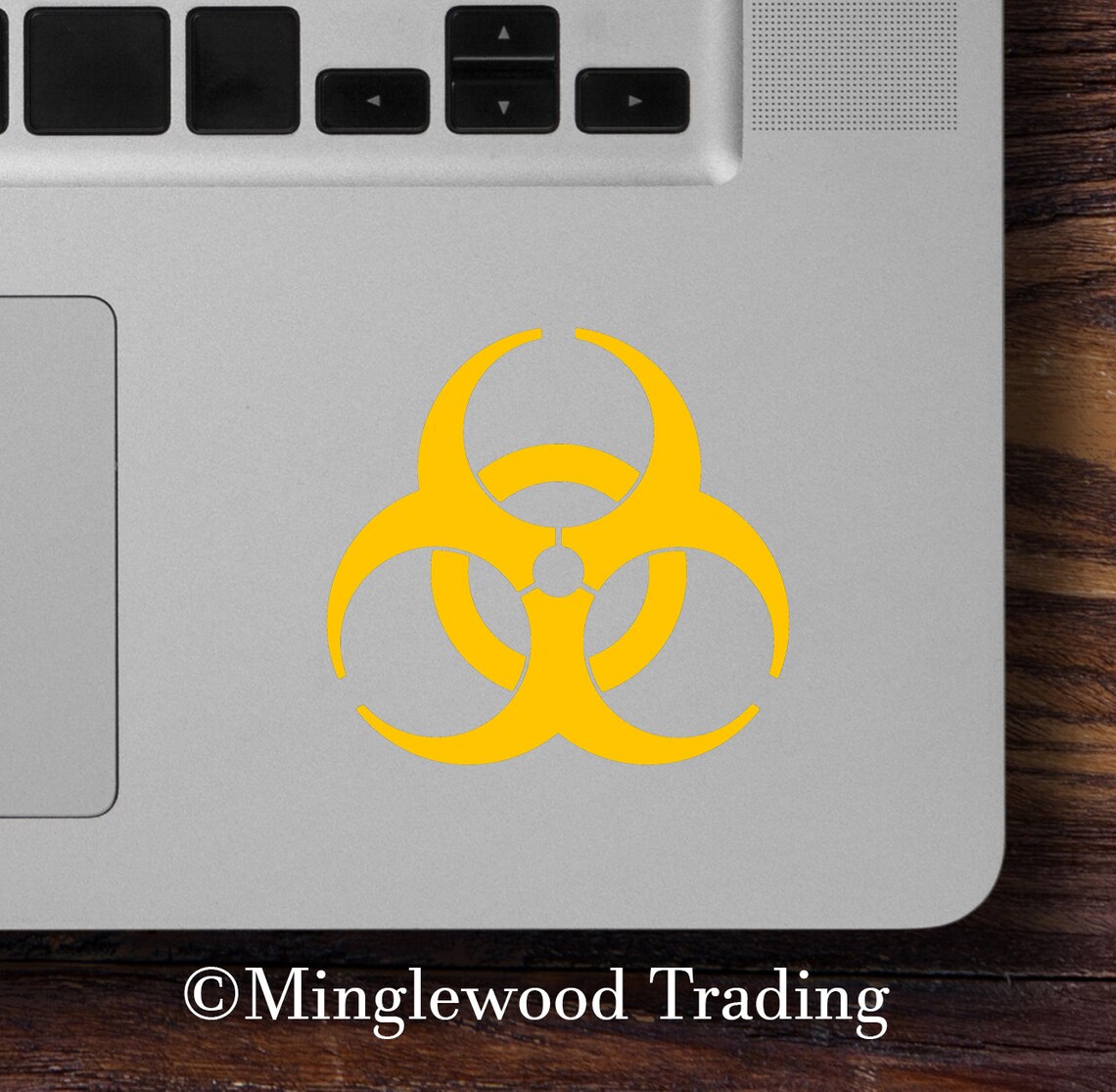 Biohazard Symbol Vinyl Sticker Biological Hazard Die Cut - Etsy