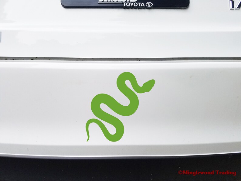 Snake Vinyl Decal Sticker Boa Python Reptile Ball Corn - Etsy