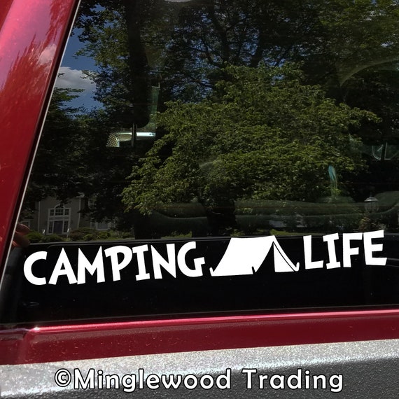 CAMPER LIFE Vinyl Sticker Camper RV Travel Trailer 5th Wheel | Etsy