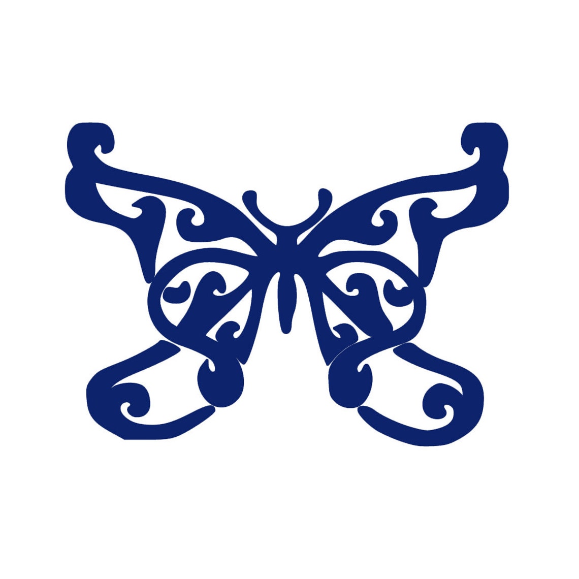 BUTTERFLY V1 Vinyl Decal Sticker Skipper Moth Tattoo | Etsy