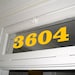 Custom Transom Window Numbers Vinyl Decal 3 to 12 Tall Home Address ...