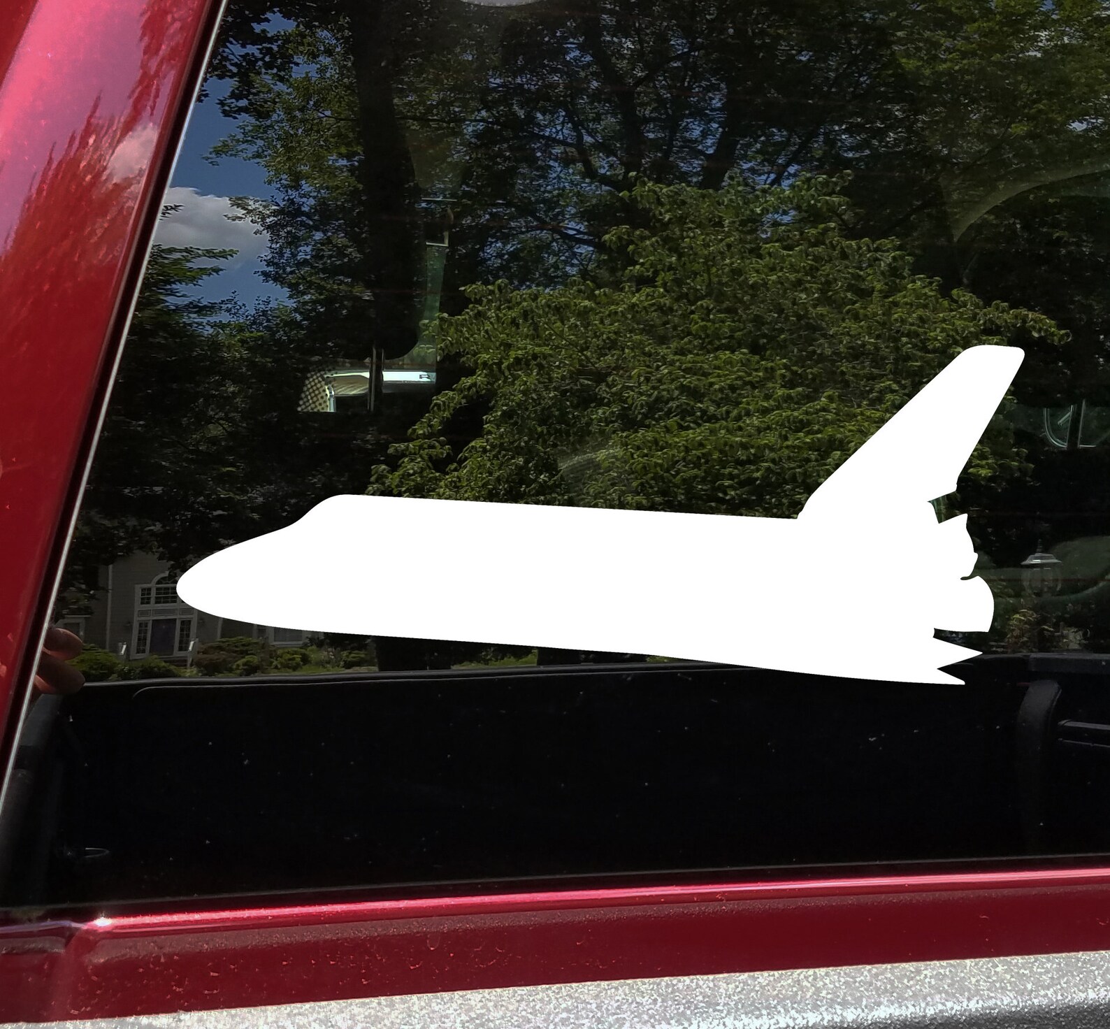 Space Shuttle Vinyl Decal - NASA Spacecraft Travel Outer Space - Die ...