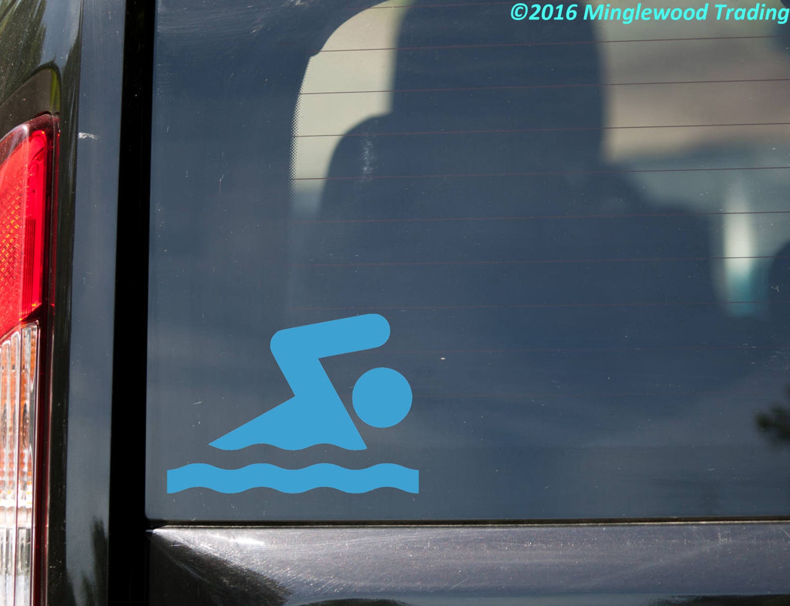 SWIMMER Vinyl Decal Sticker Swimming Pool Ocean Swim Team | Etsy