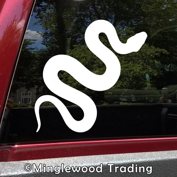 SNAKE Vinyl Decal Sticker Boa Python Reptile Ball Corn | Etsy