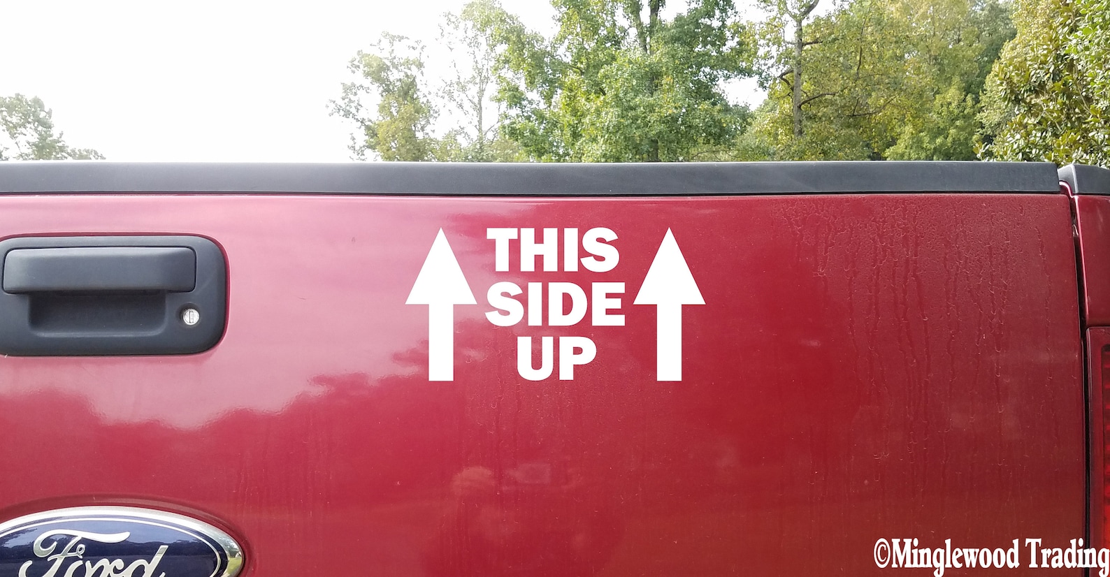 THIS SIDE UP Vinyl Die Cut Decal Sticker off Road Truck 4x4 - Etsy
