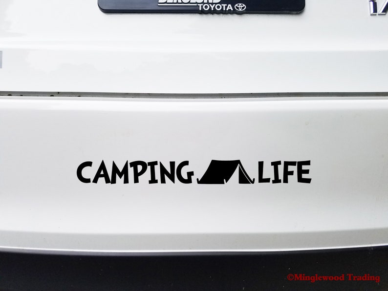 CAMPER LIFE Vinyl Sticker Camper RV Travel Trailer 5th Wheel | Etsy