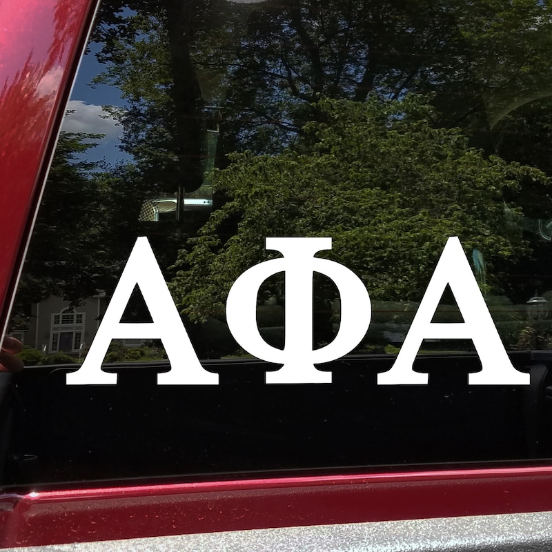 Custom Frat Stickers - Etsy