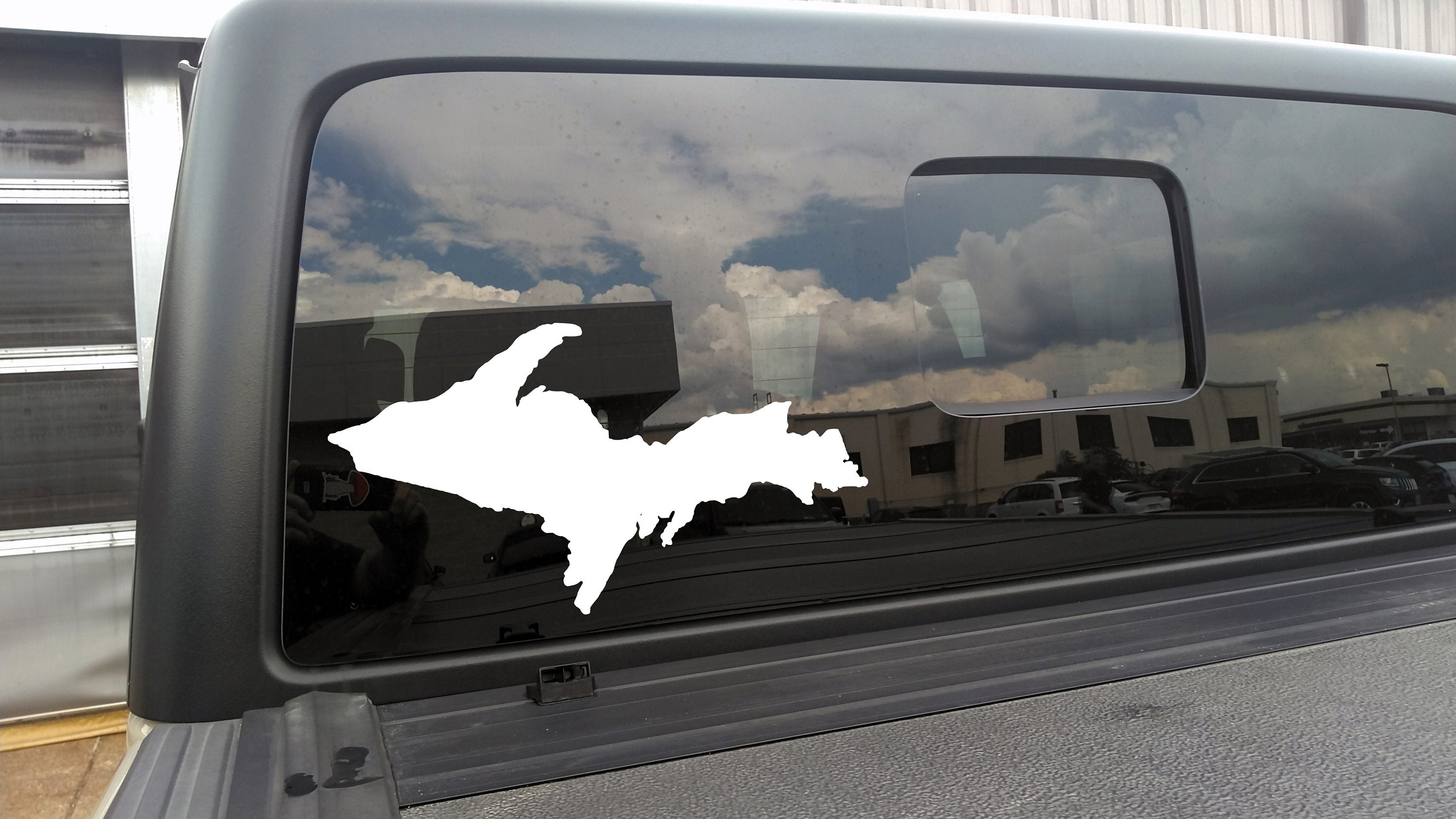 Upper Peninsula Michigan Vinyl Decal Yooper the U.P. Die - Etsy
