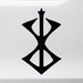 Berserk Rune Vinyl Decal Viking Rune Symbol Die Cut - Etsy