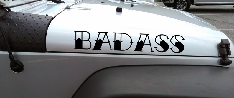 Set of 2 Custom Truck Hood Side Decals V1 4x4 Personalized - Etsy