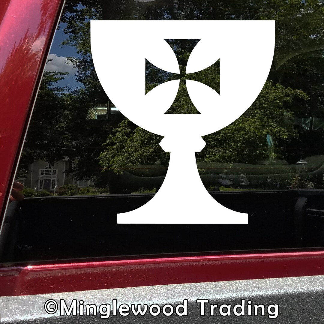 Holy Grail - Vinyl Decal Sticker - Jesus Christ Last Supper Chalice Cup ...