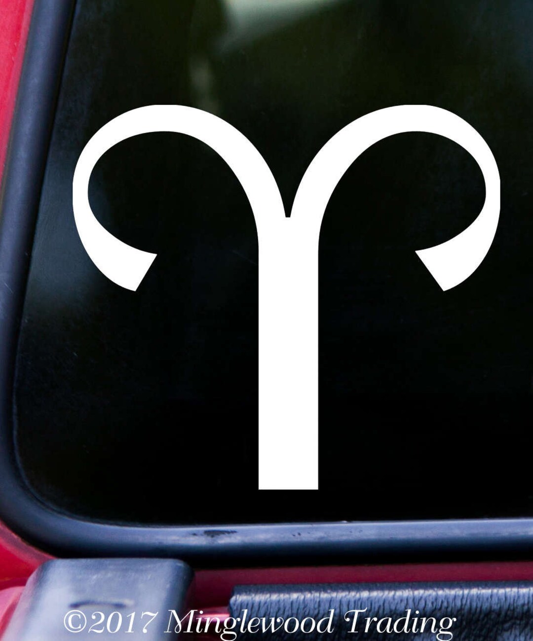 Aries Vinyl Decal Sticker for Car Astrology Zodiac Sign - Etsy