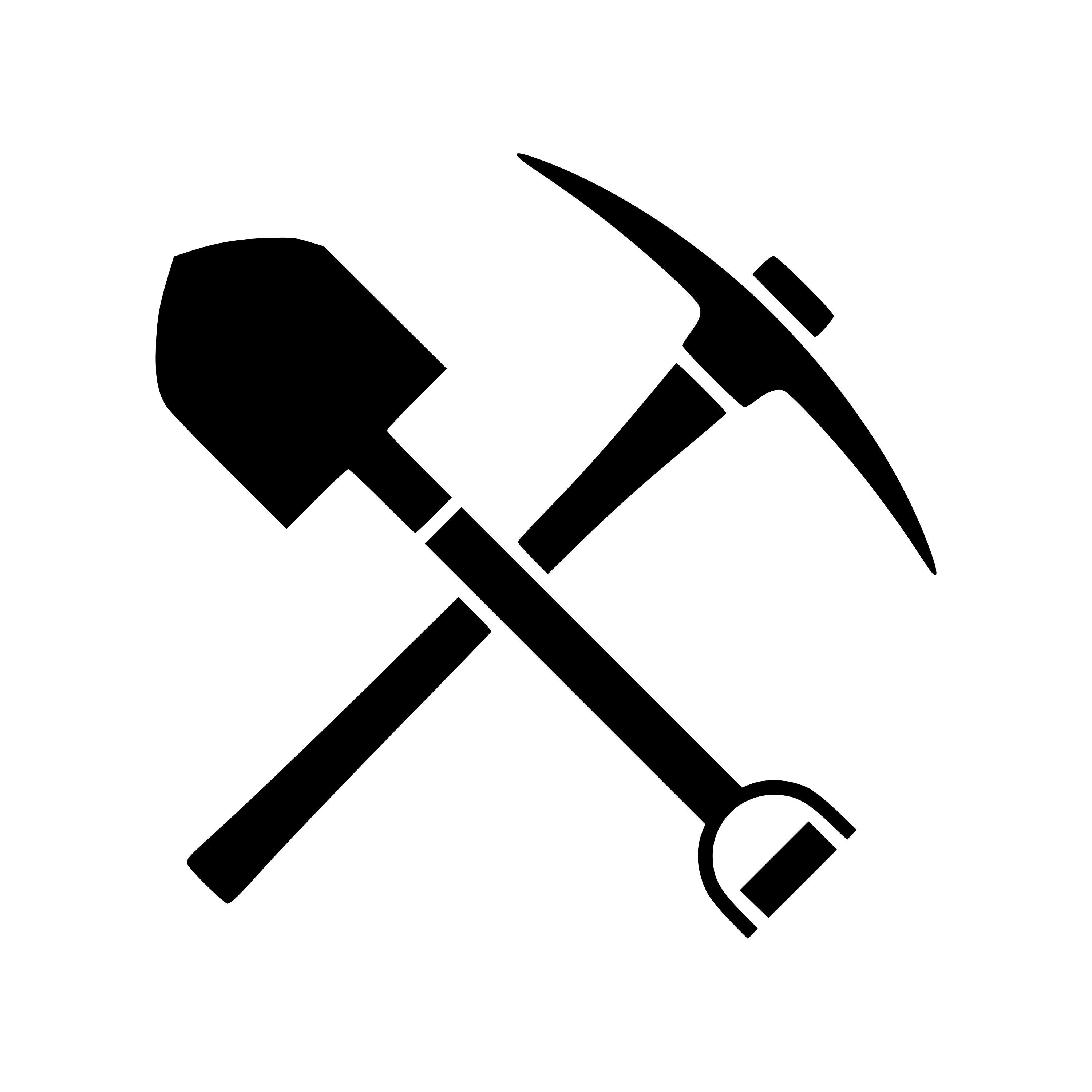 Crossed Shovel and Pick Axe Vinyl Decal - Mining Pickaxe Expedition ...