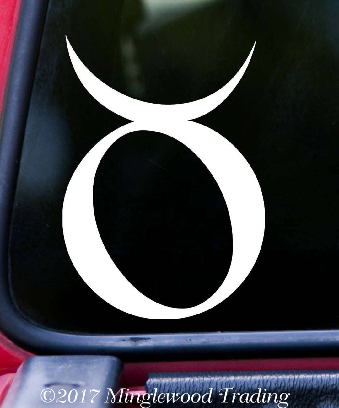 Taurus - Vinyl Decal - Astrology Zodiac Sign Earth the Bull - Die Cut ...