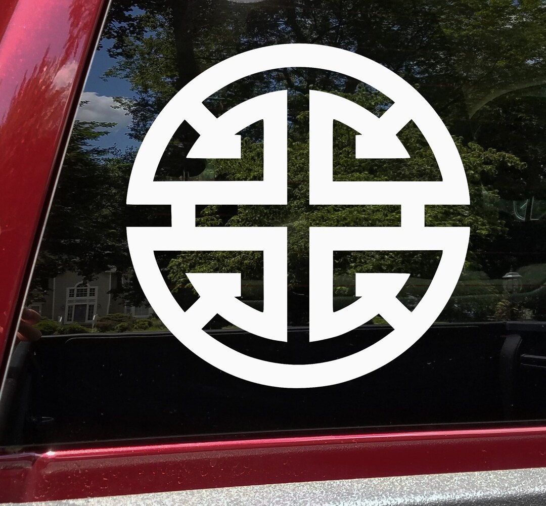 Lu Vinyl Decal - Chinese Symbol Prosperity - Die Cut Sticker - Etsy