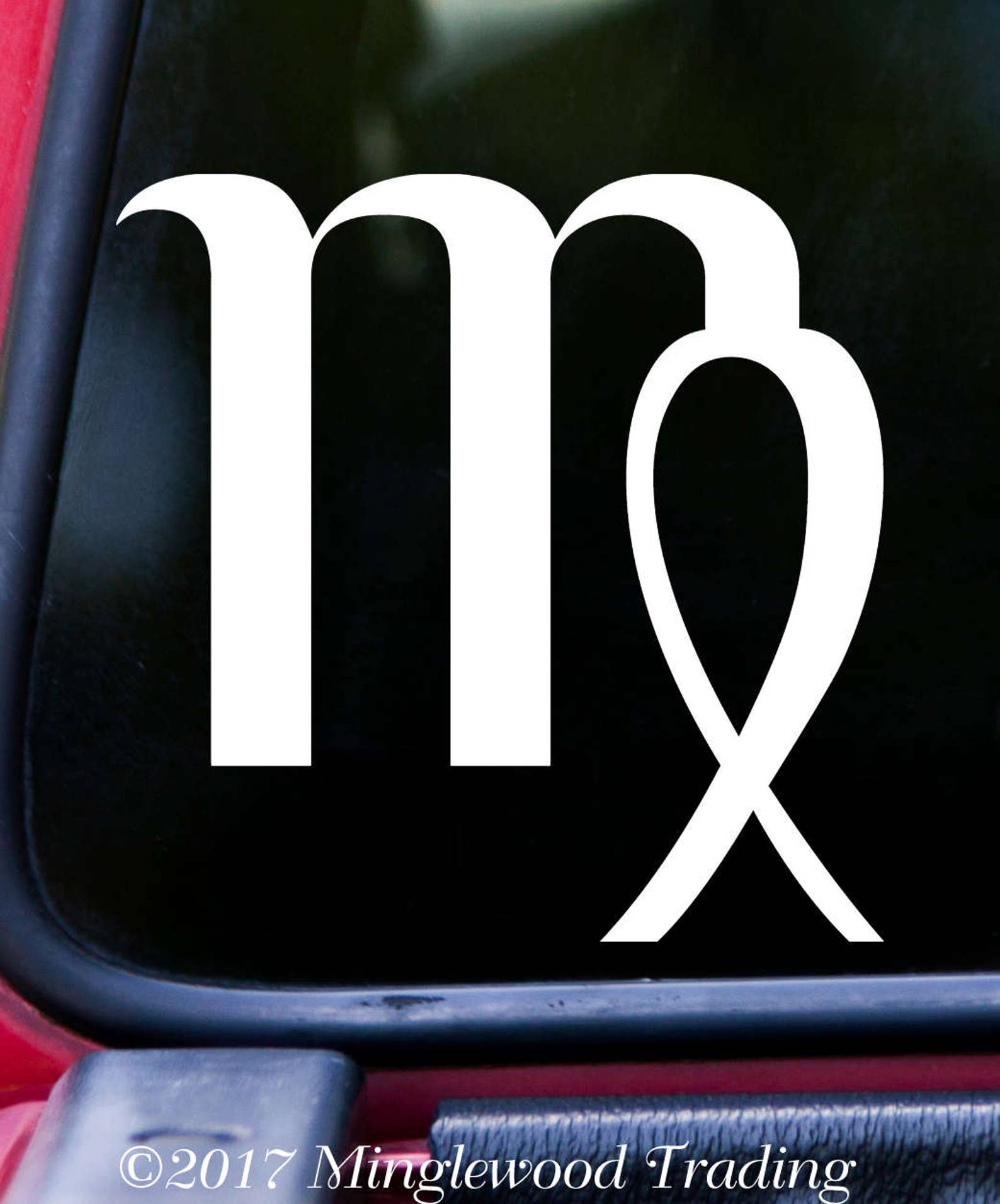 VIRGO Vinyl Decal Sticker for Car Astrology Zodiac Sign - Etsy