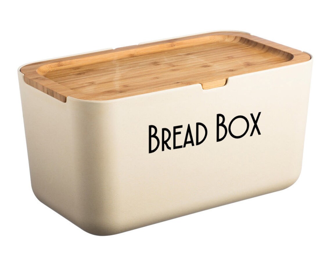 BREAD BOX V4 Vinyl Decal Sticker Kitchen Breadbox Bread Bin | Etsy