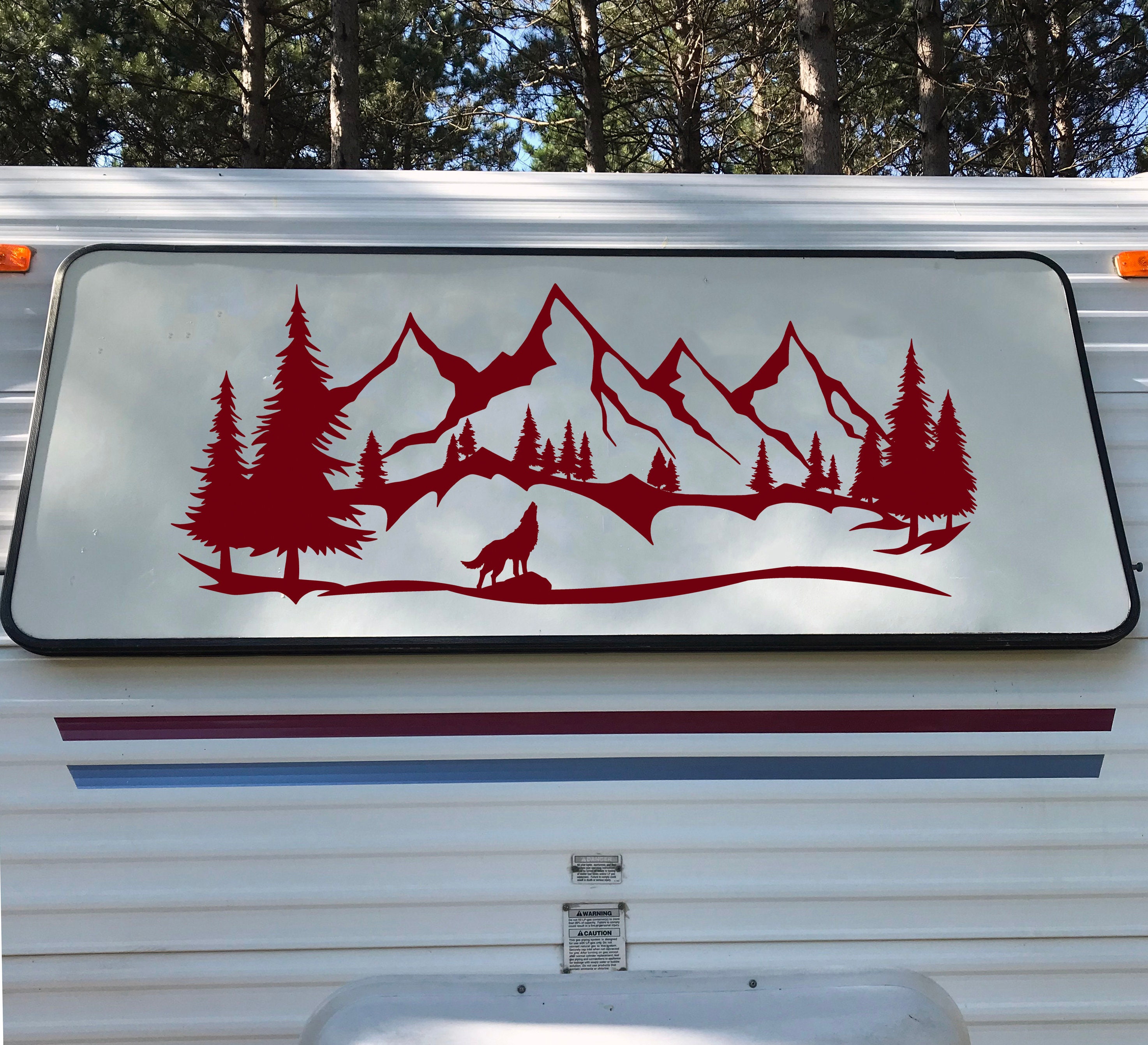 Pop Up Camper Decals