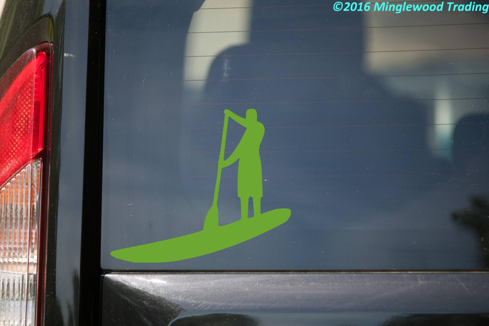 SUP Stand up Paddle Board Vinyl Decal Sticker - Paddling MAN - Etsy Canada
