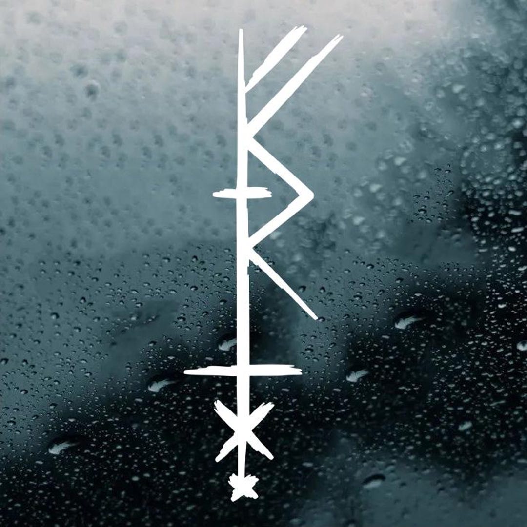 Frigg Bind Rune Vinyl Decal | Norse Goddess of Motherhood Odin Nordic ...