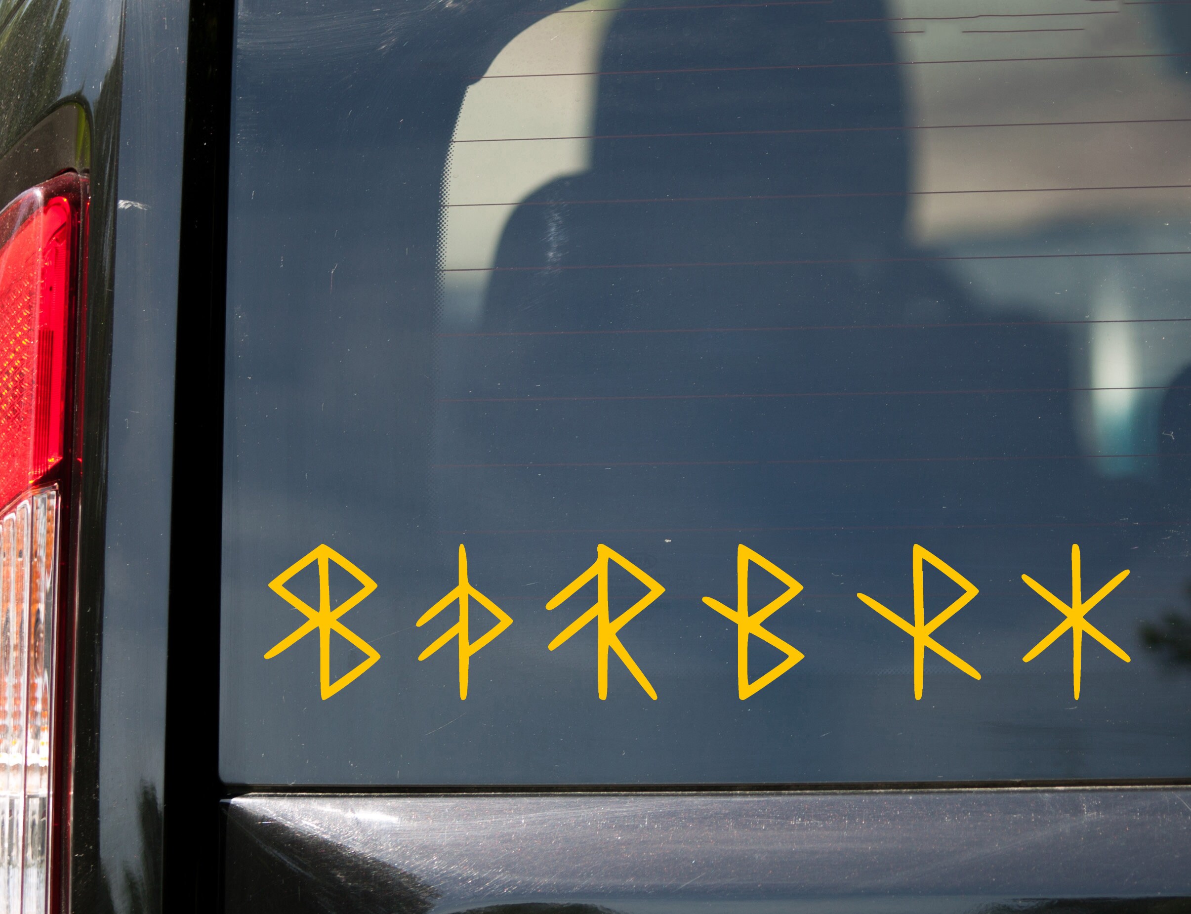 Set of 6 Viking Bind Rune Vinyl Decals Peace Grace Energy | Etsy