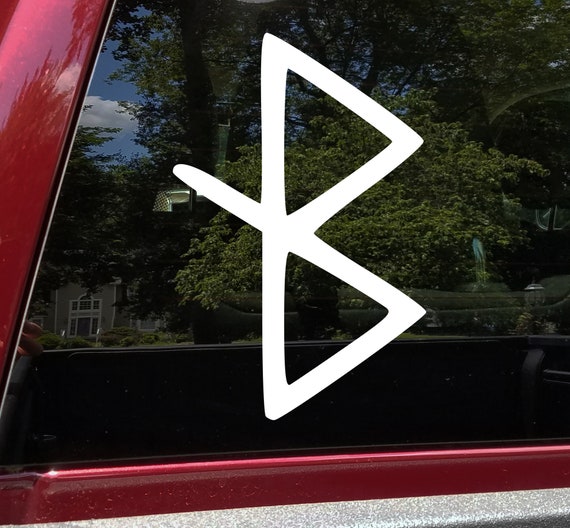 Healing Bind Rune Vinyl Decal Viking Symbol Bindrune Die - Etsy