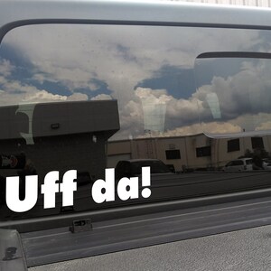 Uff Da! Vinyl Decal V3 - Scandanavian Minnesota Wisconsin Michigan ...
