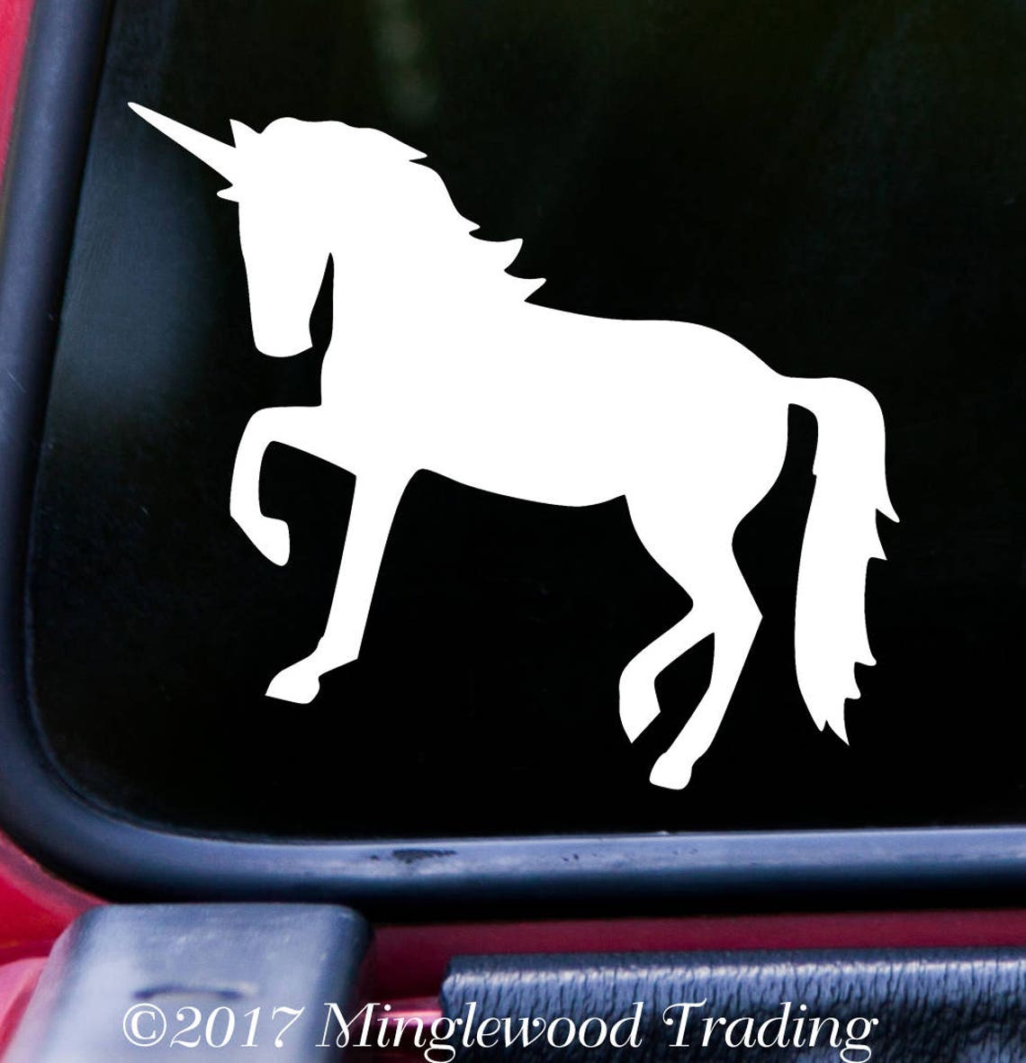 UNICORN Vinyl Decal Sticker Horse Mythology Fantasy | Etsy