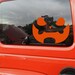 Pumpkin Face Vinyl Decal V6 | Halloween Vinyl Decal Sticker for Windows ...