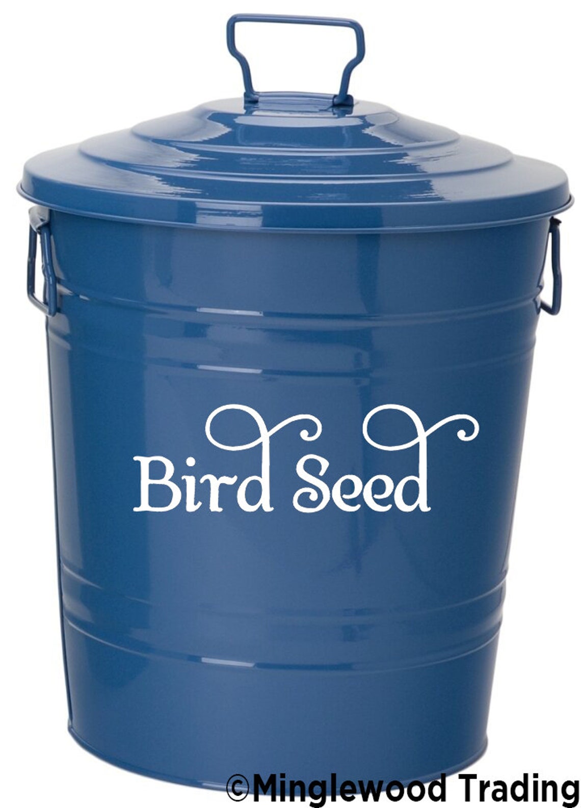 Bird Seed Vinyl Sticker - Feed Canister Label - Die Cut Decal - Swash ...
