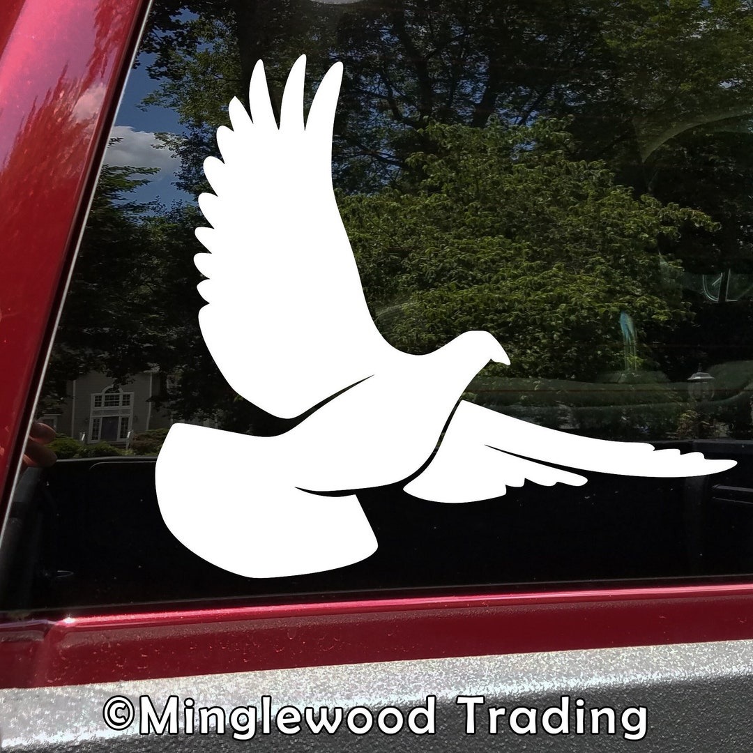 Dove Vinyl Decal Sticker V5 Peace Love Hope Salvation Mother Mary - Etsy
