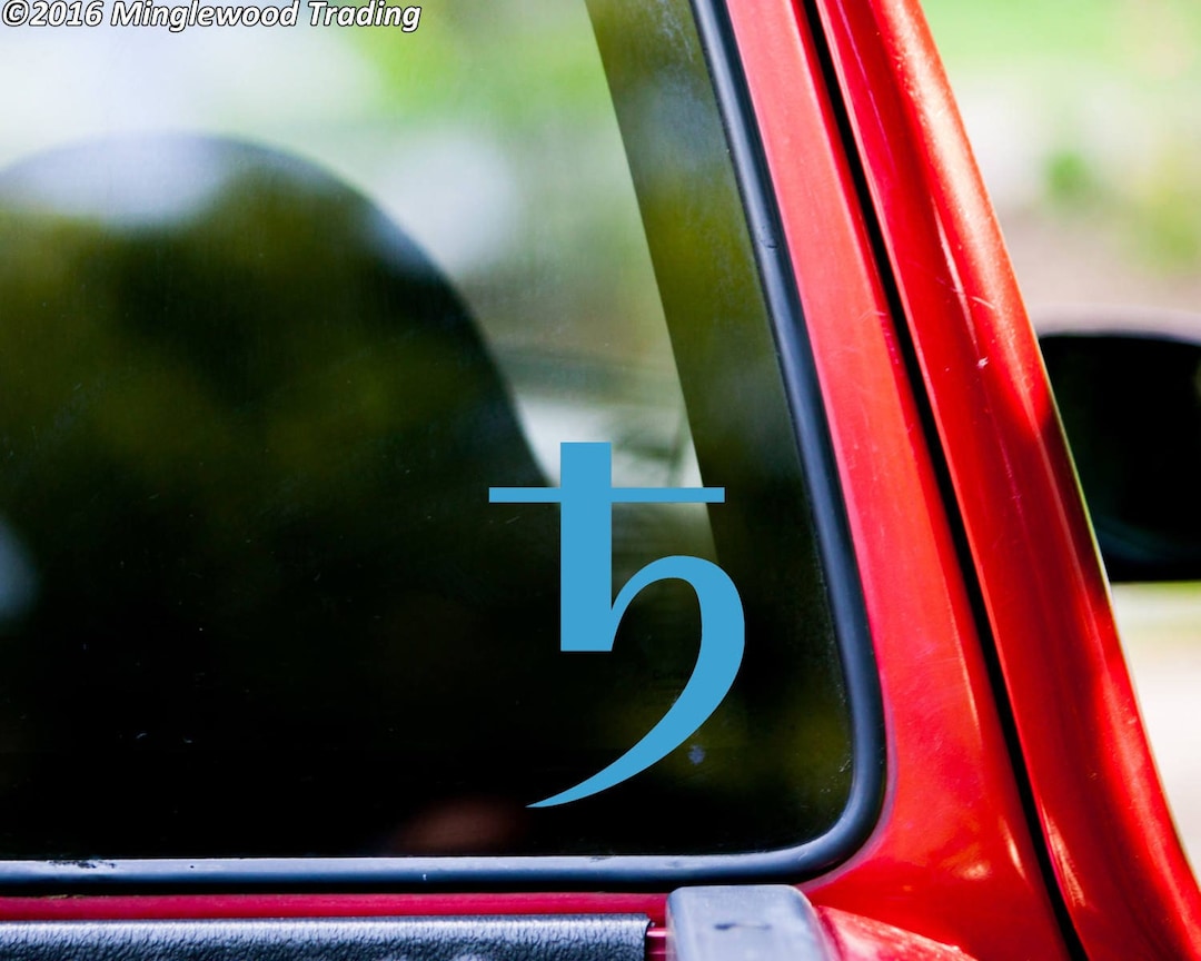 Saturn Planet Astrology Sign | Custom Vinyl Decal Sticker for Car ...