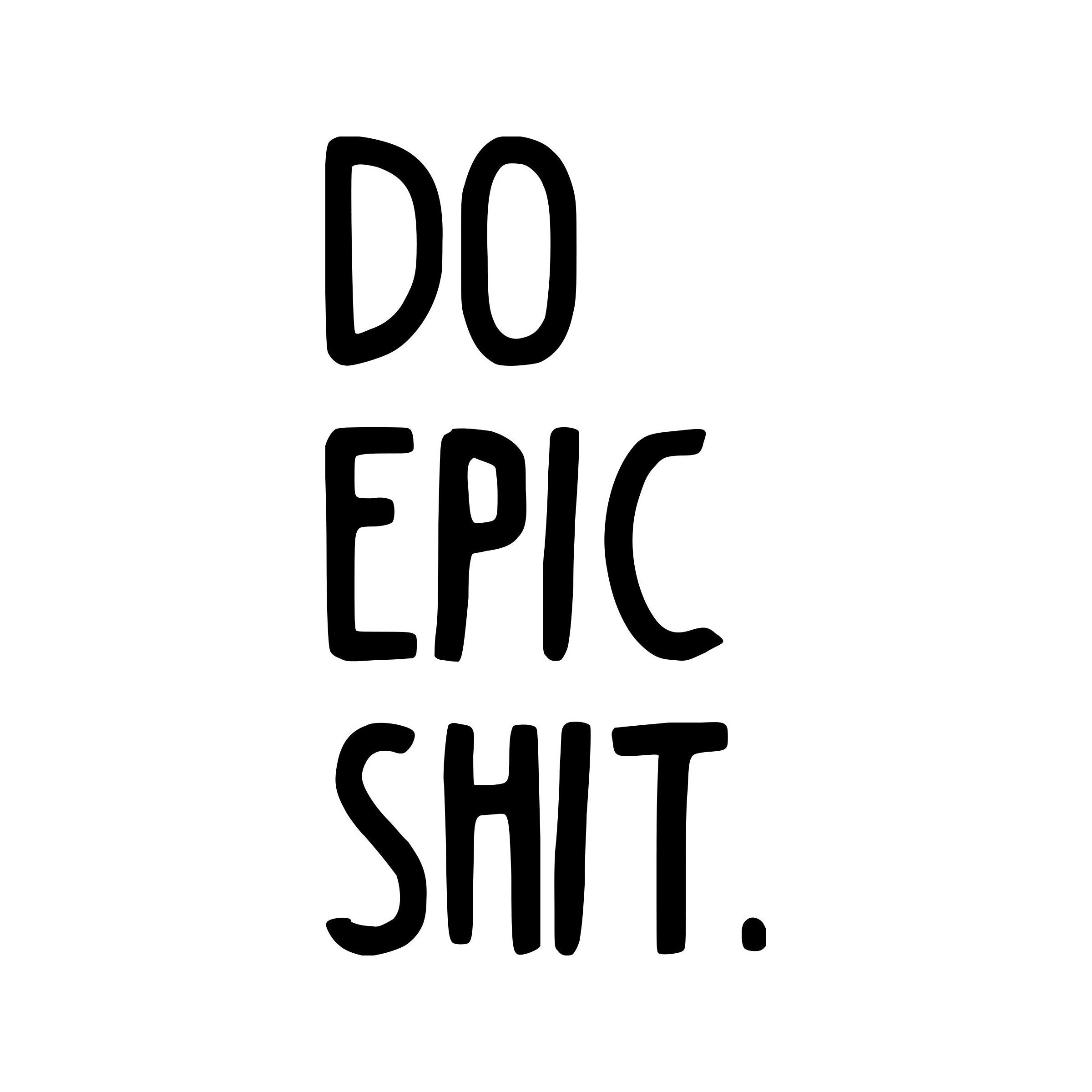 Electronics & Accessories Car Parts & Accessories DO EPIC SHIT Vinyl ...