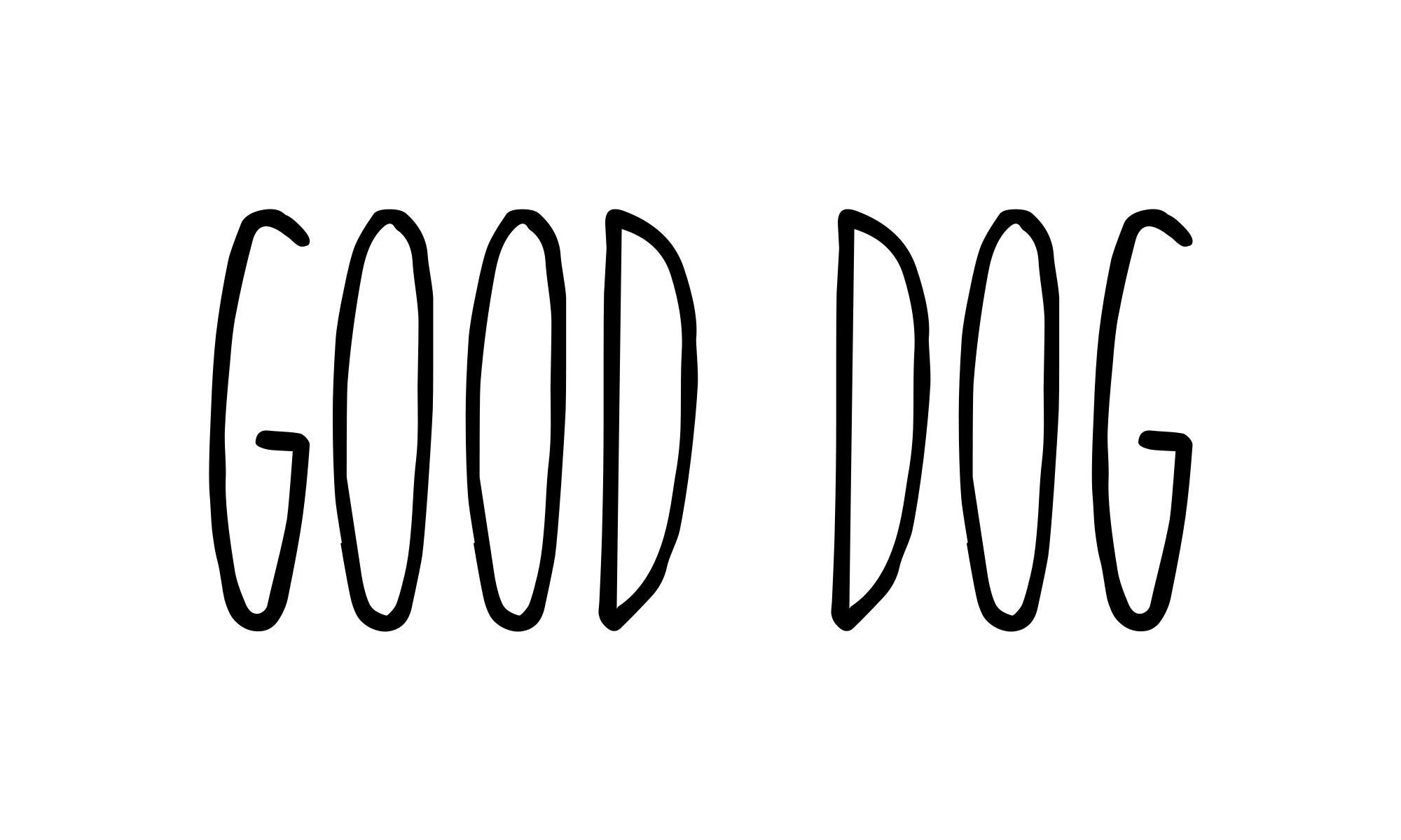 Good Dog - Rae Dunn Inspired Vinyl Sticker - Kitchen Home Organization ...