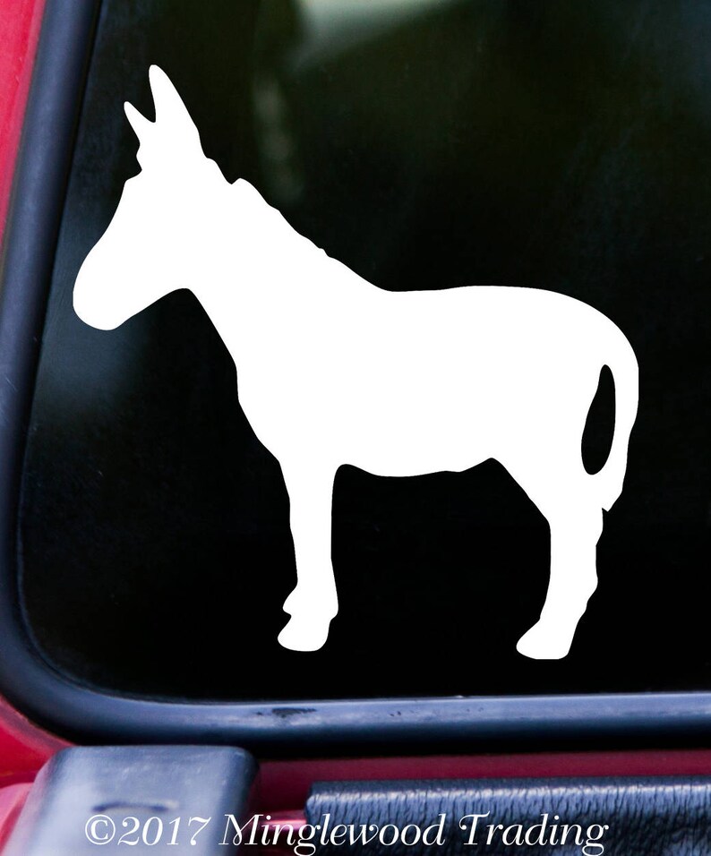 DONKEY Vinyl Decal Sticker Farm Barnyard Animal Jackass | Etsy