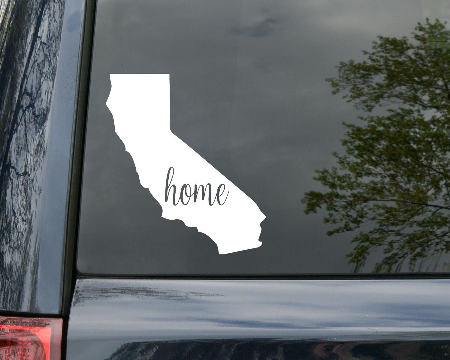 CALIFORNIA Vinyl Sticker State Home CA Golden State Die | Etsy