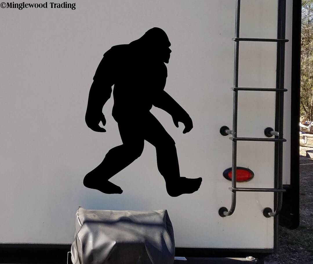 Bigfoot V2 Vinyl Sticker - Sasquatch Yeti Believe 4x4 off Road - Die ...