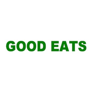 Good Eats Vinyl Decal Sticker Kitchen Diner Restaurant Cook Chef - Etsy