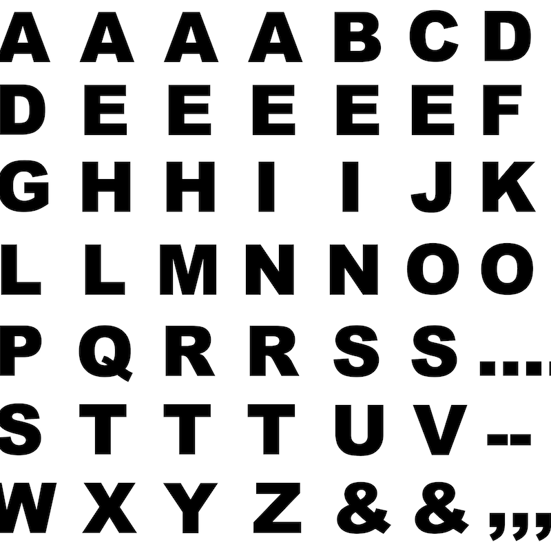 Vinyl Letters - Etsy