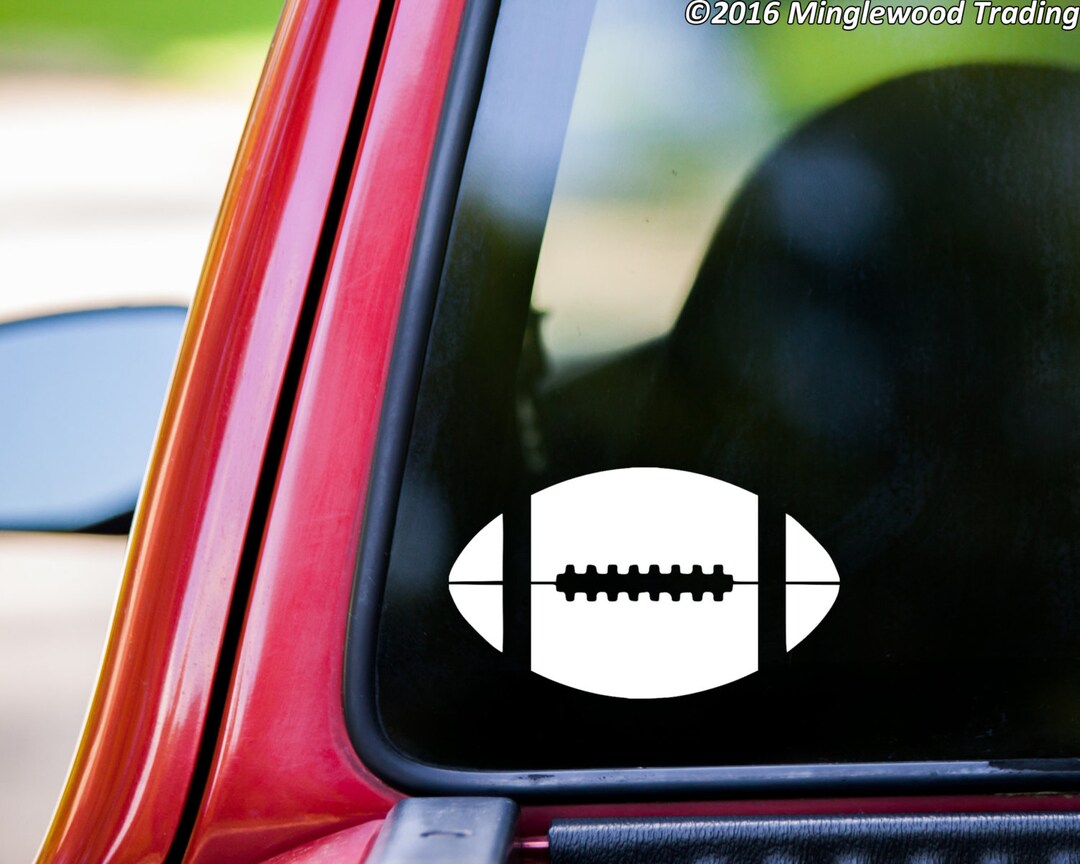 Football Vinyl Decal Sticker - Quarterback Running Back HS - Etsy