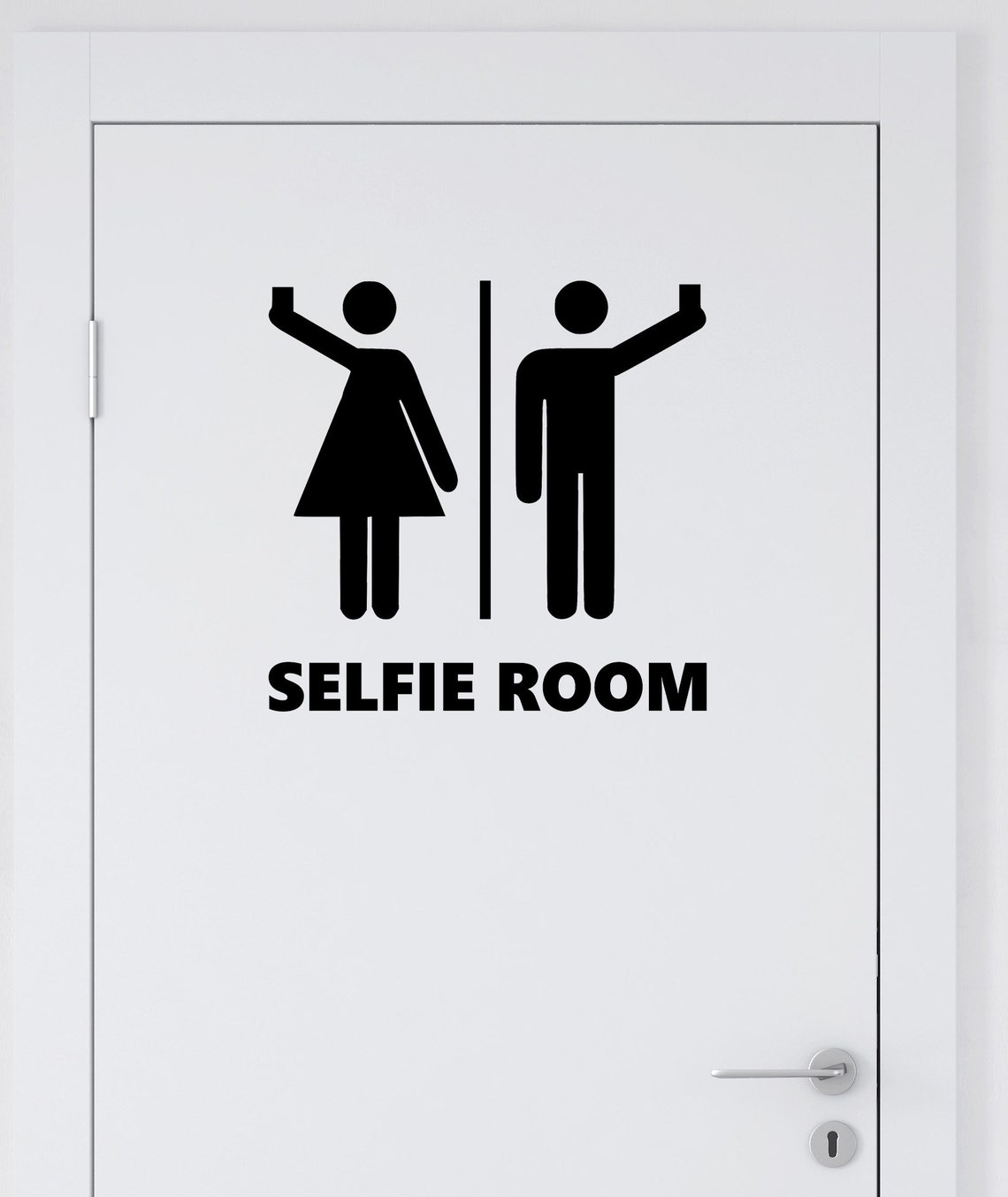 Selfie Room Vinyl Sticker - Bathroom Restroom Toilet - Die Cut Decal - Etsy