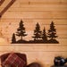 Pine Trees V2 Landscape Vinyl Decal – Forest Tree Line Sticker – 20 ...