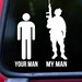 Combat Sniper Soldier Vinyl Decal United States Military Die Cut ...