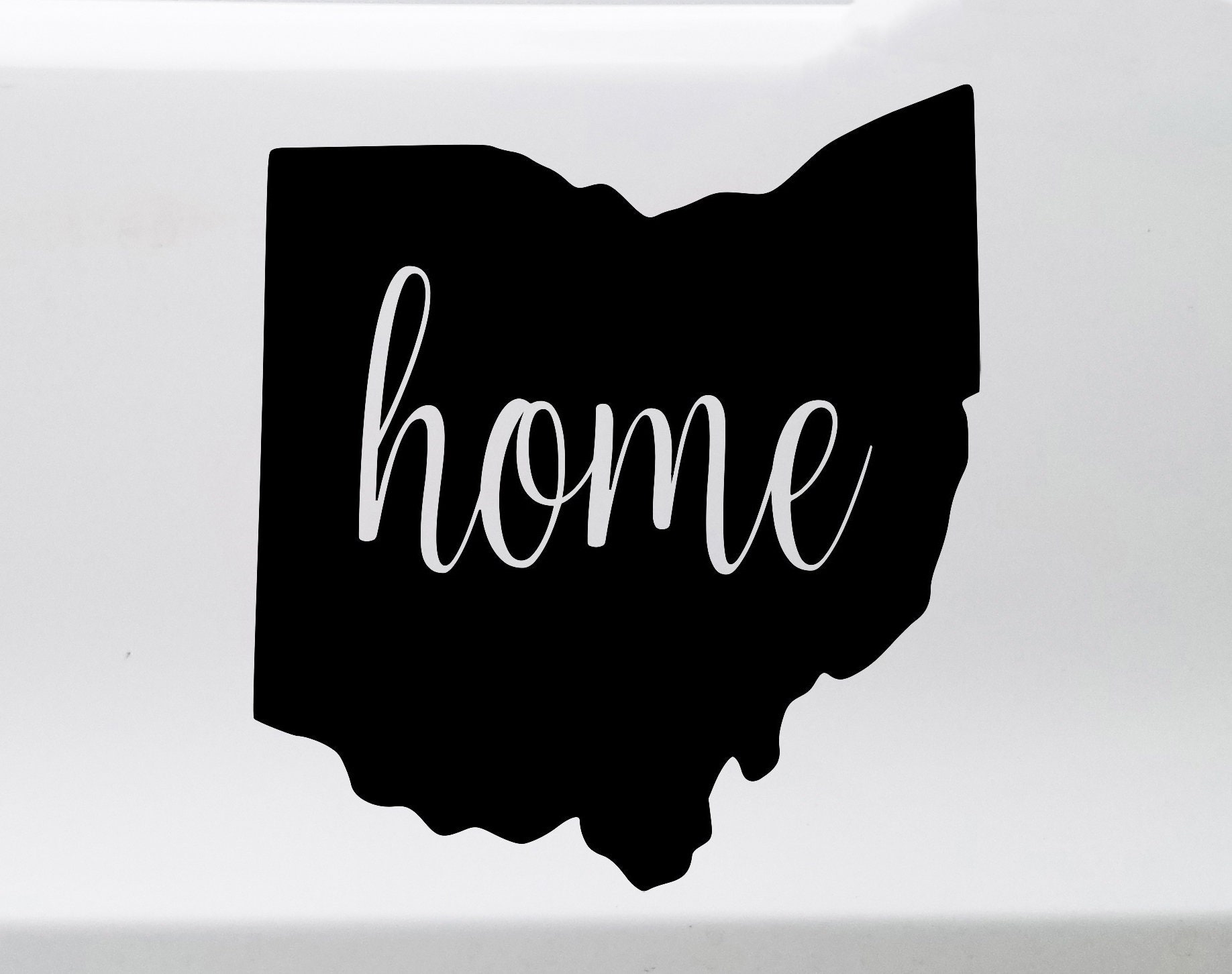 Ohio Vinyl Decal Home State Native Ohioan Buckeye Die Cut | Etsy