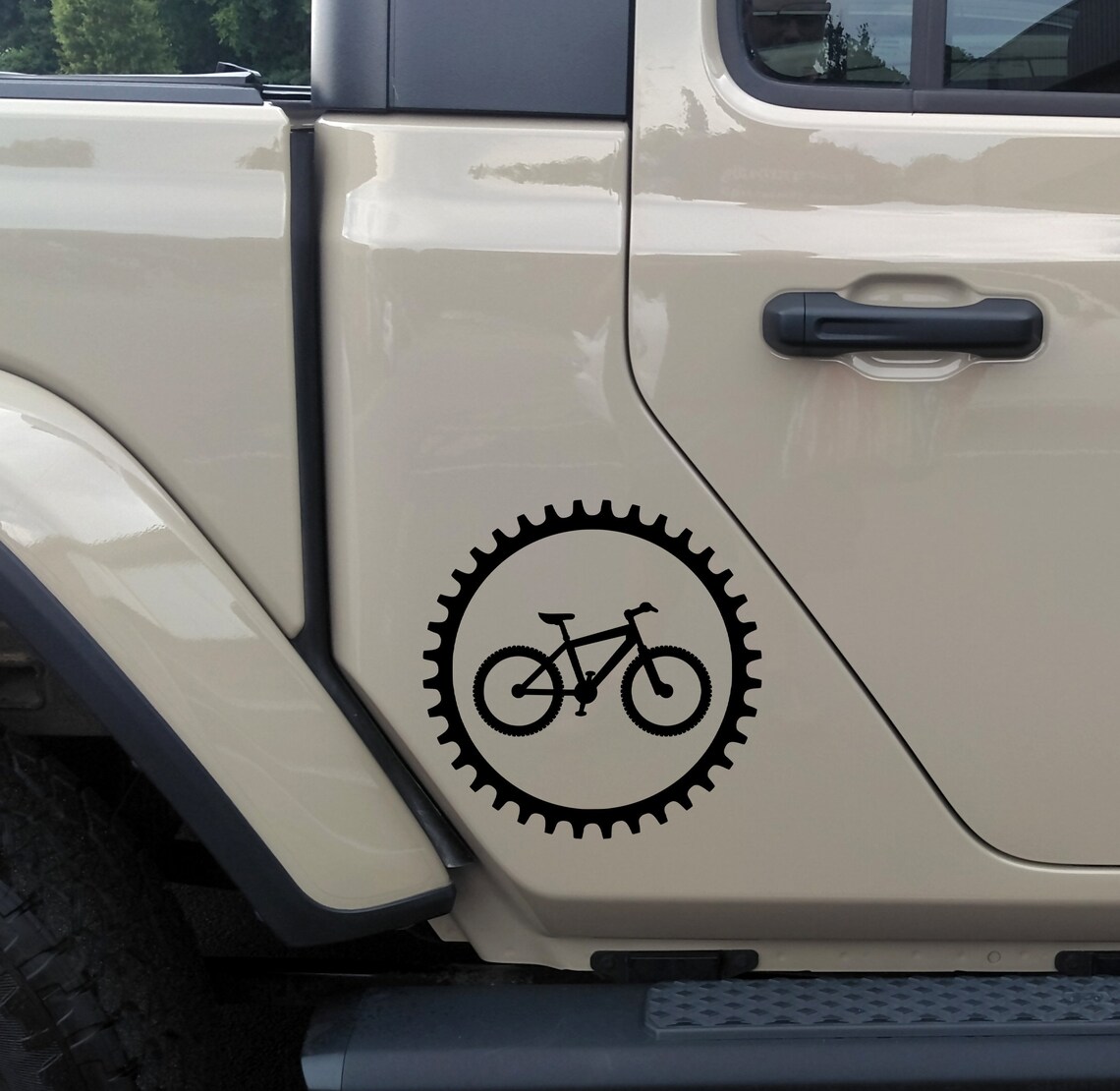 Mountain Bike Chain Ring Sprocket Vinyl Decal V2 MTB Die - Etsy