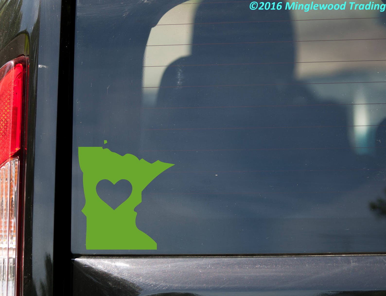 Minnesota Heart Vinyl Decal Sticker - State Love MN - Etsy
